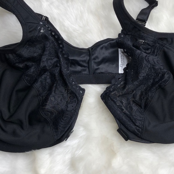 Glamorise | Intimates & Sleepwear | Glamorise Black 245 Underwire Bra ...
